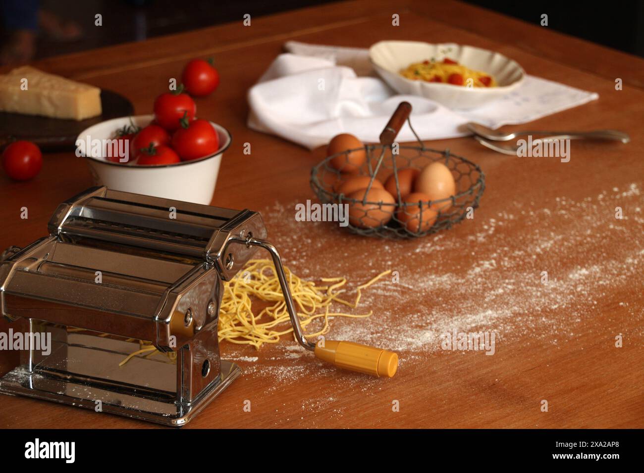 Rolling machine hi-res stock photography and images - Alamy