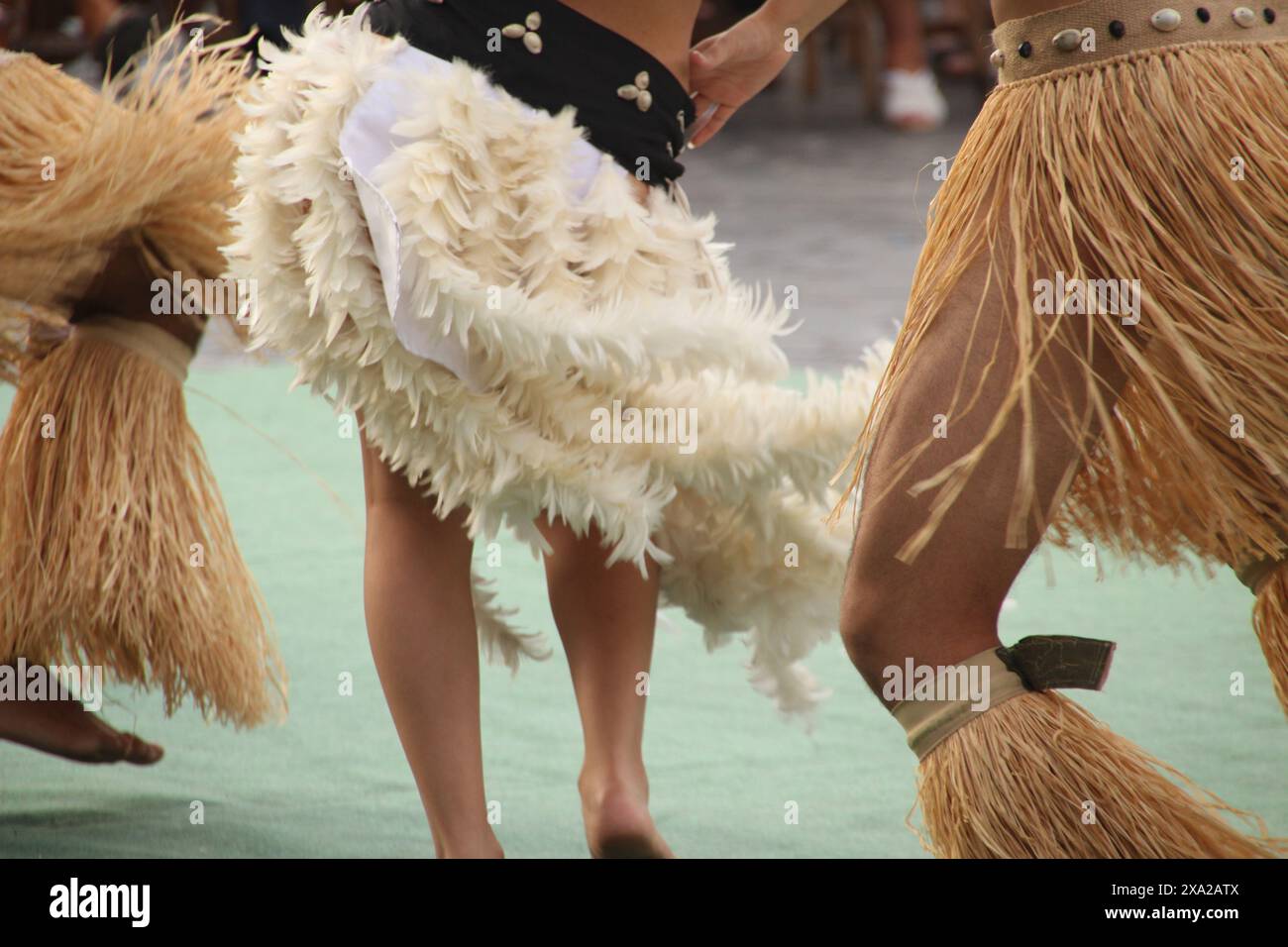 A Traditional dance of Easter Island, Chile Stock Photo - Alamy