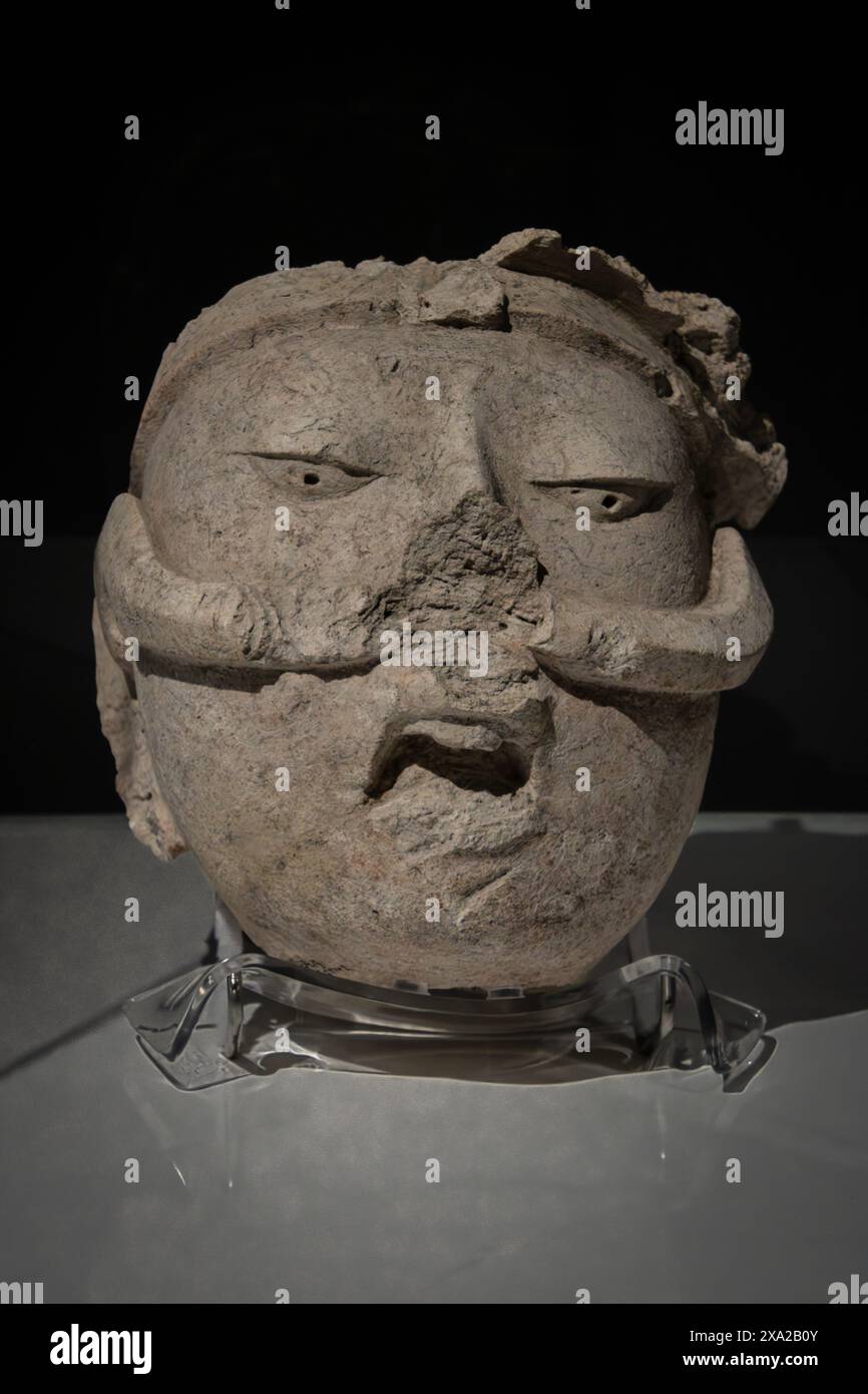 Preserved Mayan piece of art exposed at National Museum of Architecture ...