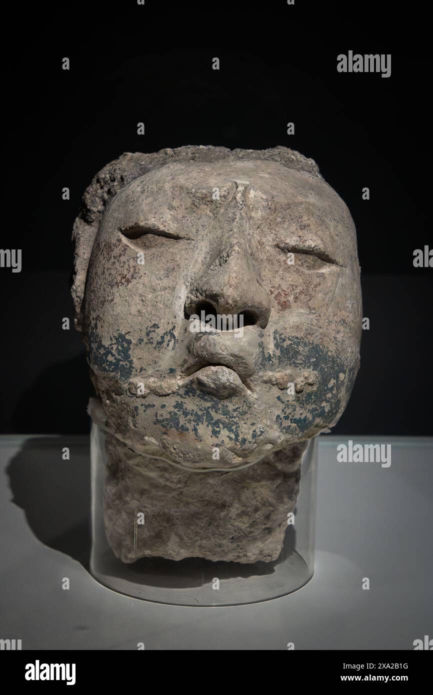 Preserved Mayan piece of art exposed at National Museum of Architecture ...