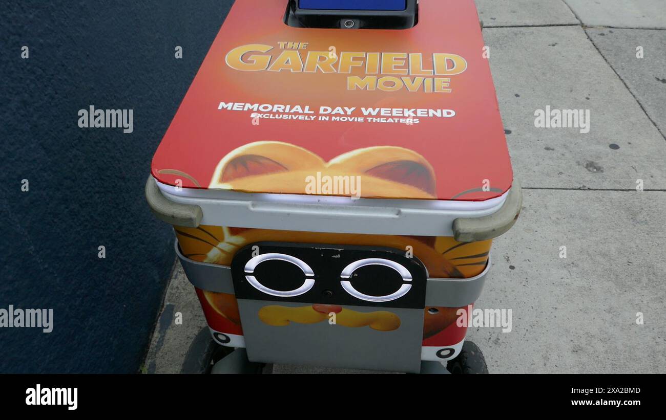 Los Angeles, California, USA 2nd June 2024 The Garfield Movie Delivery ...