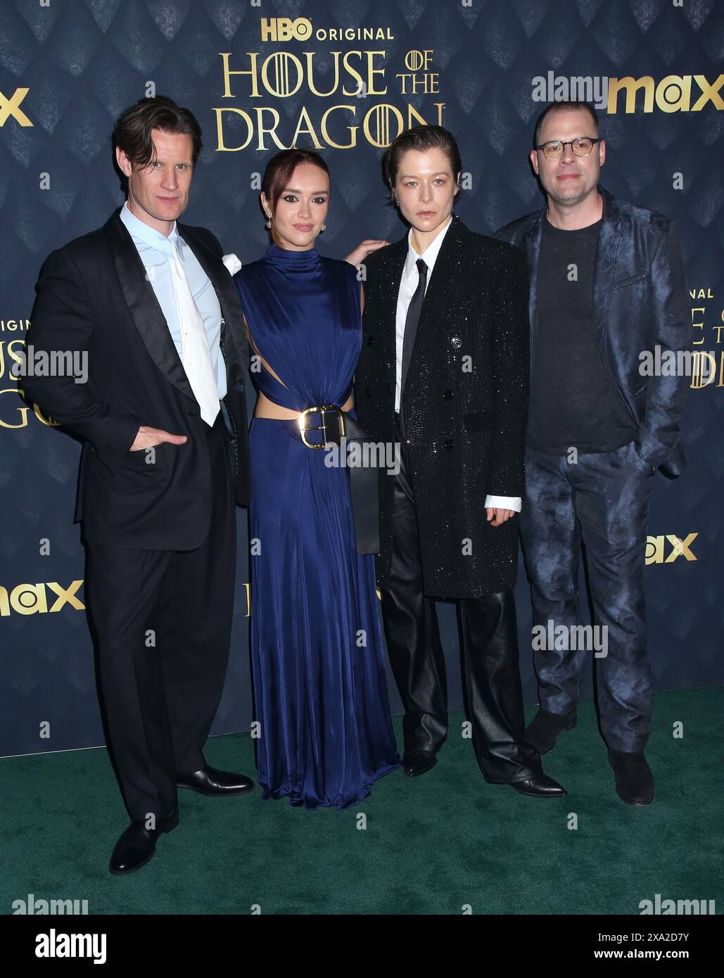 New York City, USA. 03rd June, 2024. Matt Smith, Olivia Cooke, Emma D'Arcy and Mark James ...