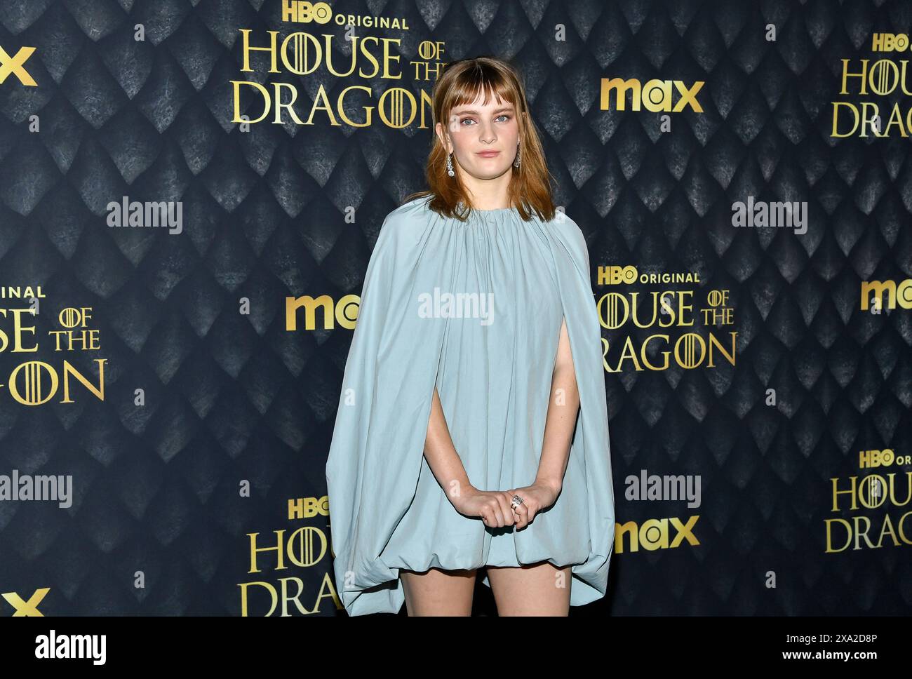 Phia Saban attends the premiere of HBO's "House of the Dragon" Season 2 ...