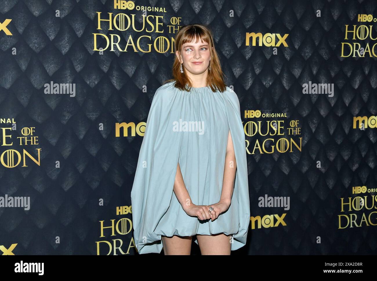 Phia Saban attends the premiere of HBO's "House of the Dragon" Season 2 ...