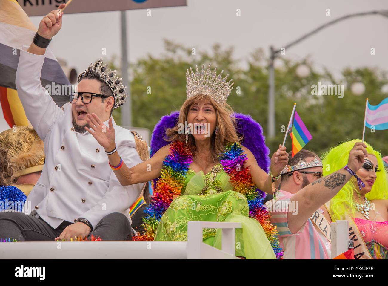 Tens of thousands of people gathered in West Hollywood on Sunday, June ...