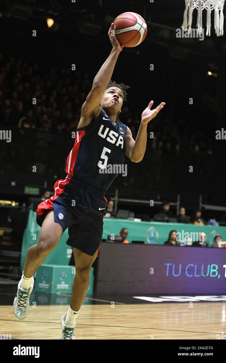 Darius Acuff Jr. (USA). FIBA Basketball Americup U18 - Buenos Aires ...