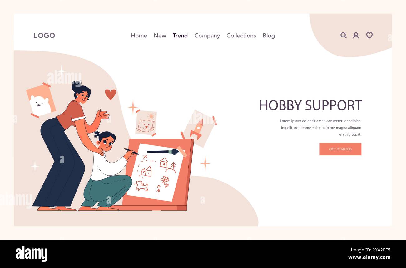 Mutual sympathy Stock Vector Images - Alamy