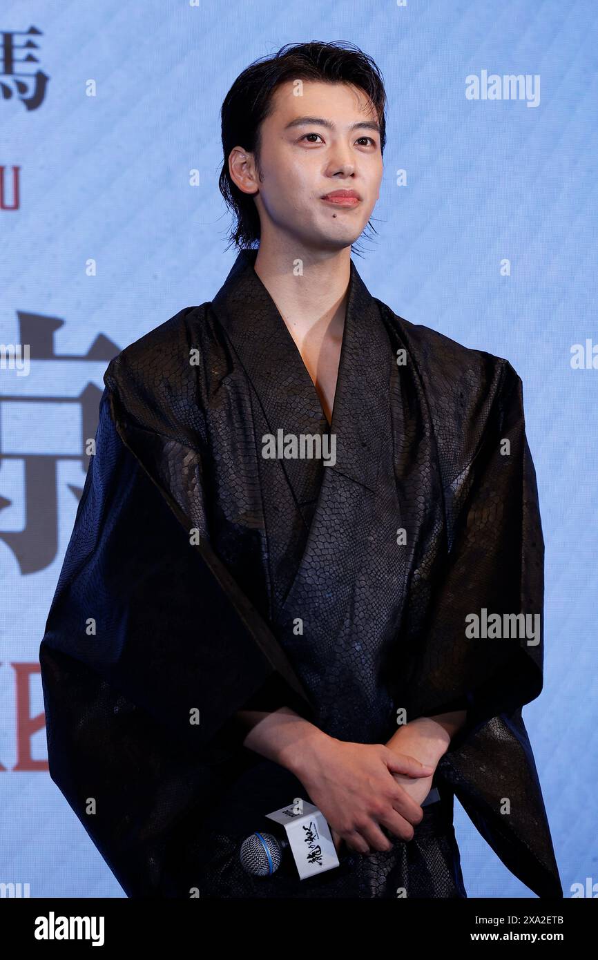 June 4, 2024, Tokyo, Japan: Japanese actor Ryoma TAKEUCHI attends a ...
