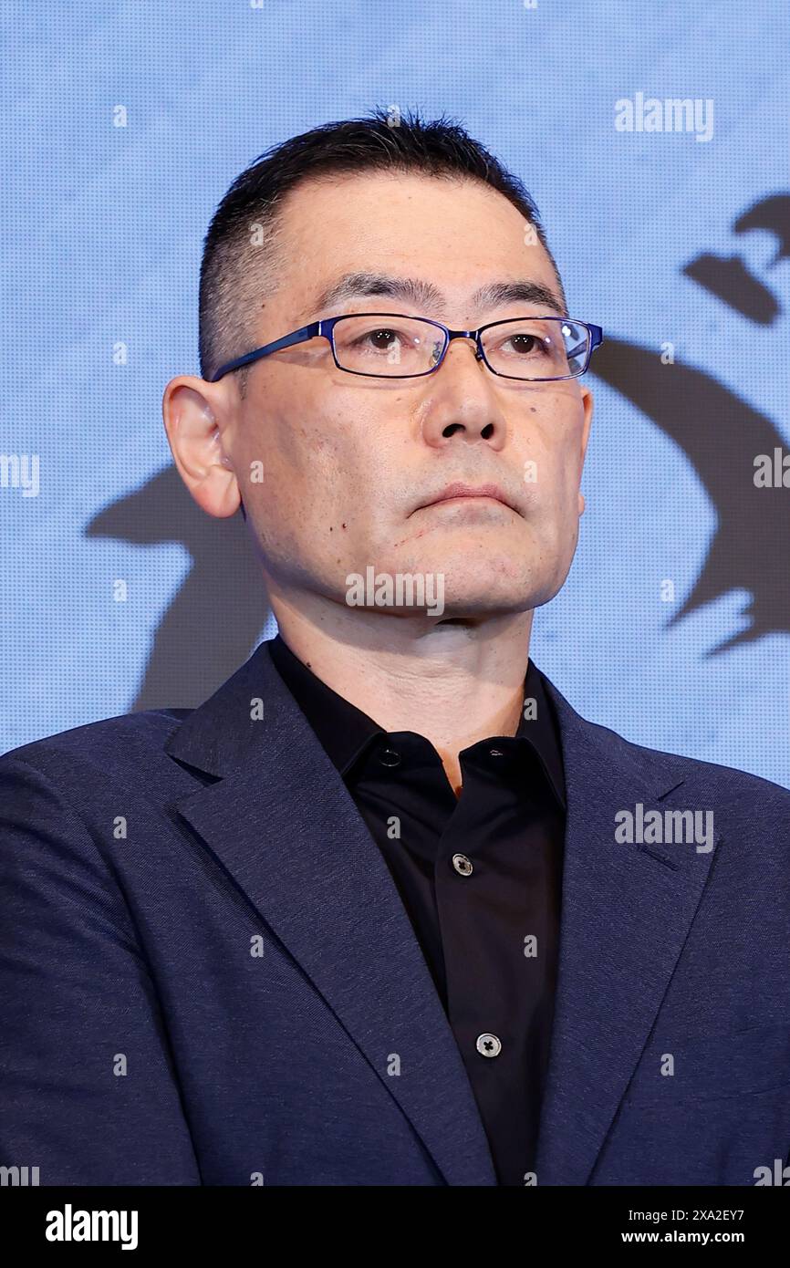 June 4, 2024, Tokyo, Japan: Japanese Director Masaharu TAKE attends a ...