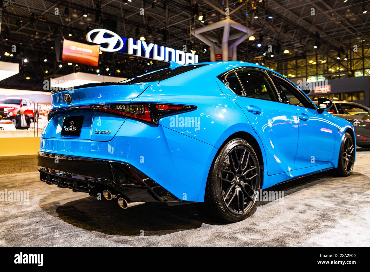 New York City, USA - March 27, 2024: 2024 Lexus IS 500 F SPORT ...