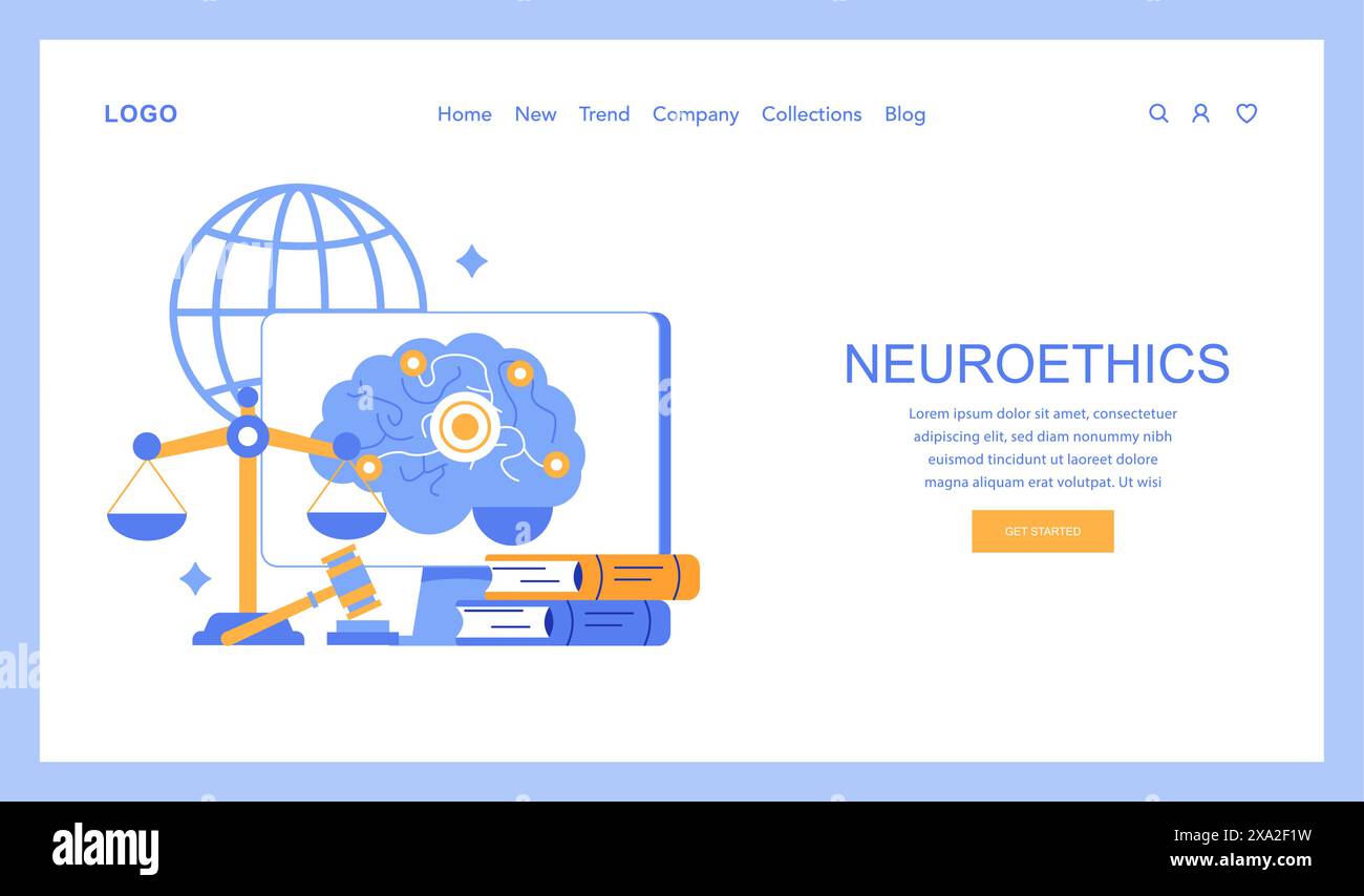 Brain Computer Interface concept A captivating vector illustration ...