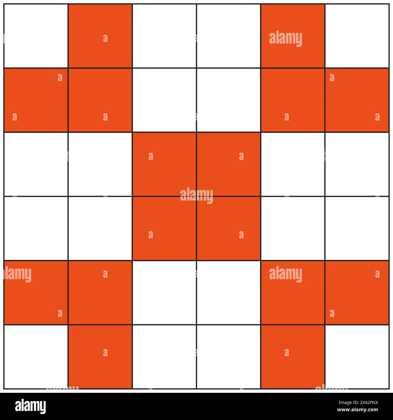 Alternating checkerboard Cut Out Stock Images & Pictures - Alamy