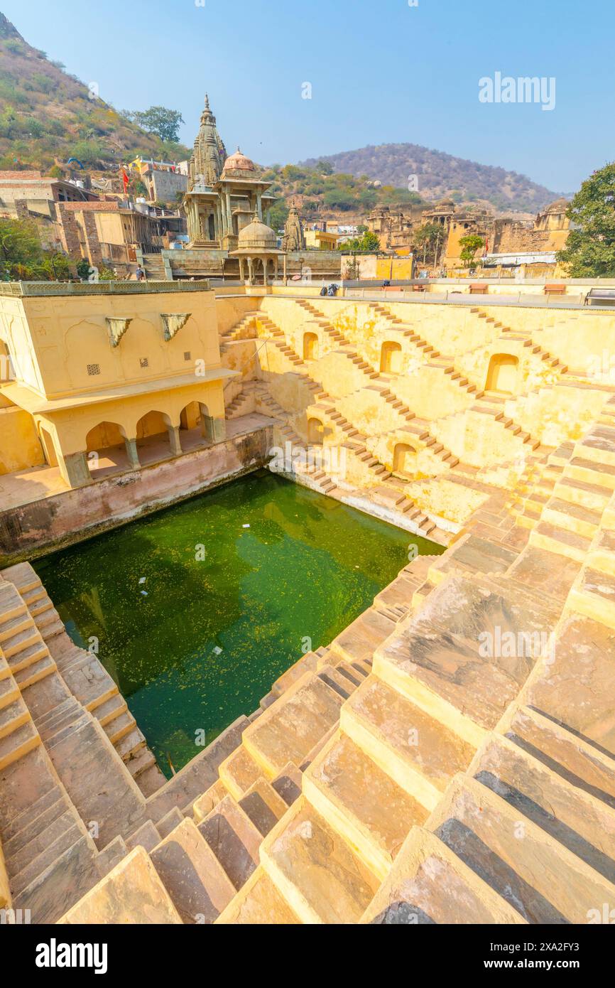 Panna Meena Ka Kund, Amer, Rajasthan, India, South Asia Stock Photo - Alamy