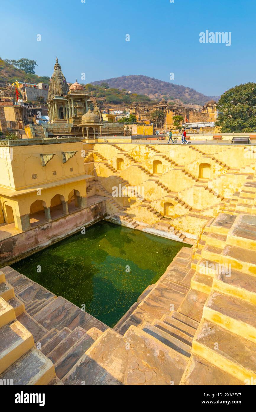 Panna Meena Ka Kund, Amer, Rajasthan, India, South Asia Stock Photo - Alamy