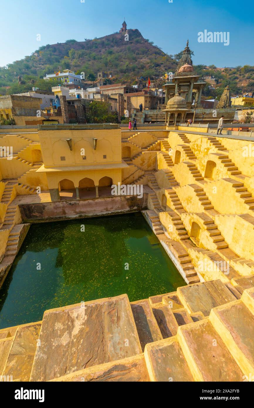 Panna Meena Ka Kund, Amer, Rajasthan, India, South Asia Stock Photo - Alamy