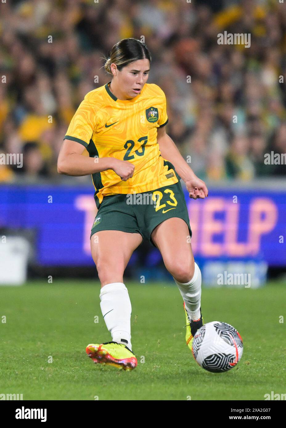 Sydney Olympic Park, Australia. 03rd June, 2024. Kyra Cooney-Cross of ...