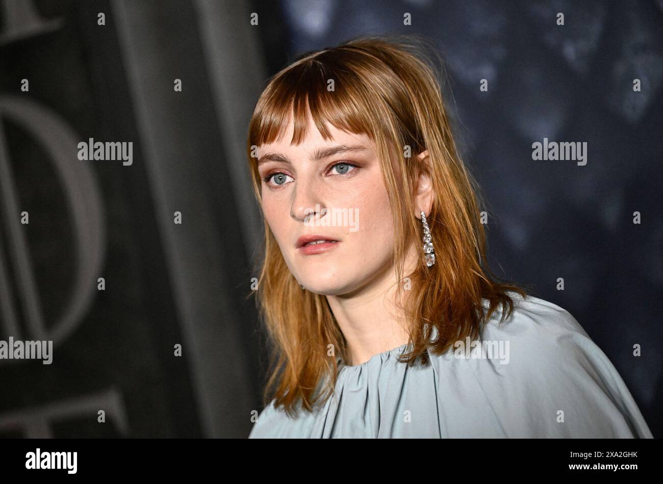 Phia Saban attends the premiere of HBO's "House of the Dragon" Season 2 ...