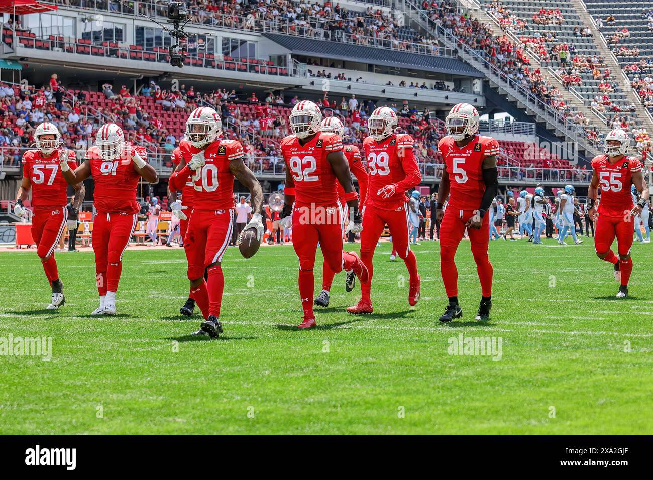 Washington, District Of Columbia, USA. 2nd June, 2024. D.C Defenders ...