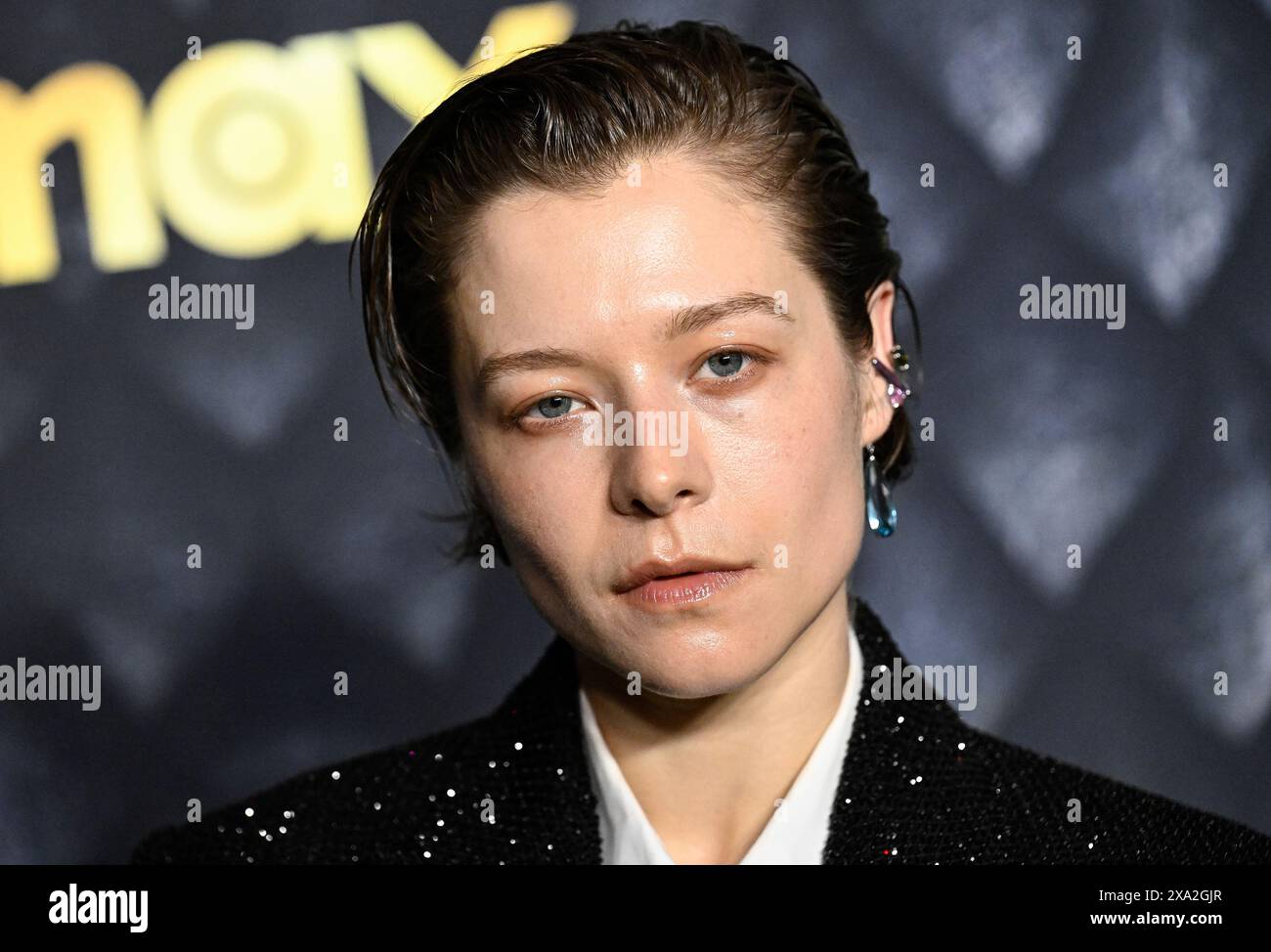 Emma D'Arcy attends the premiere of HBO's "House of the Dragon" Season ...