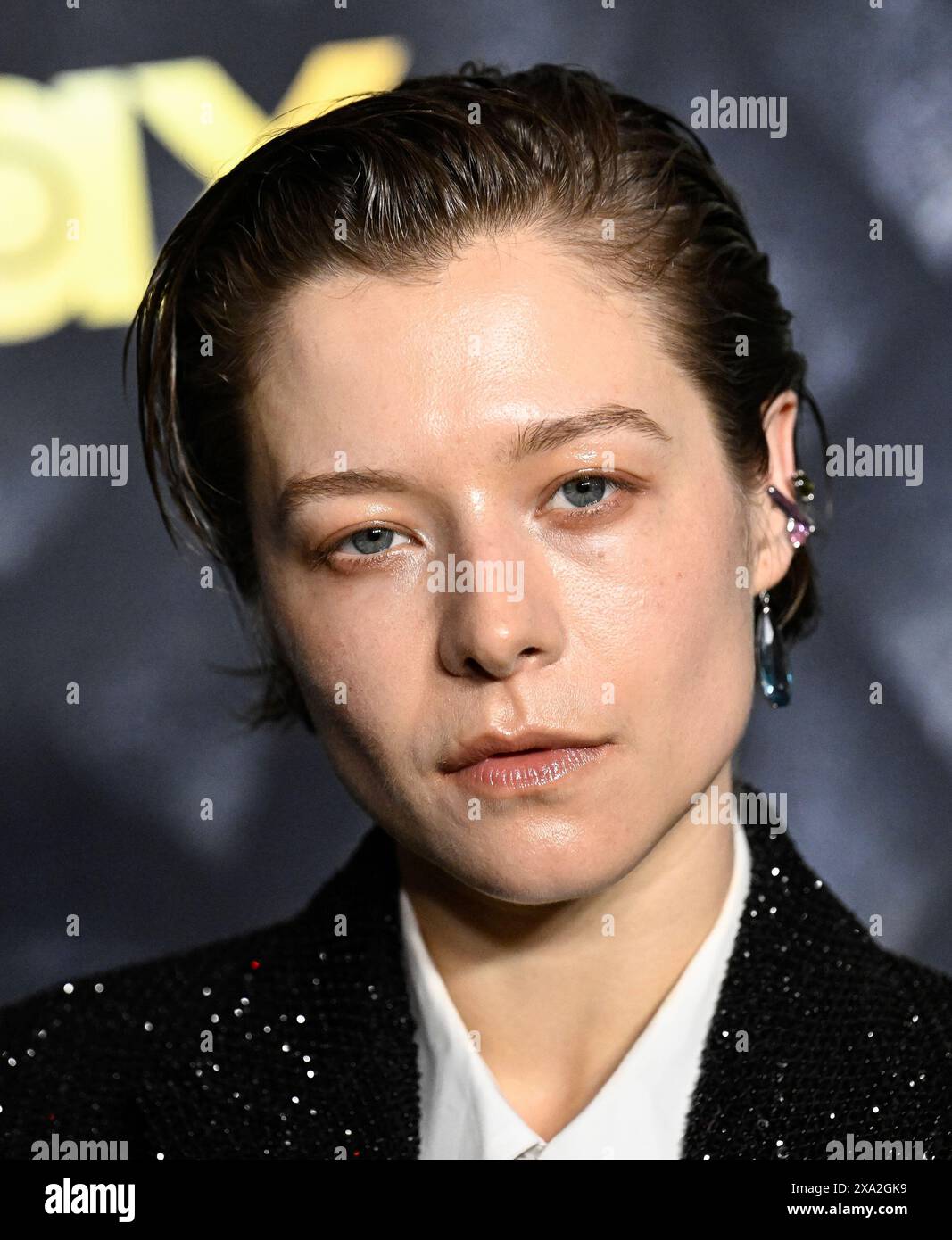 Emma D'Arcy attends the premiere of HBO's "House of the Dragon" Season ...