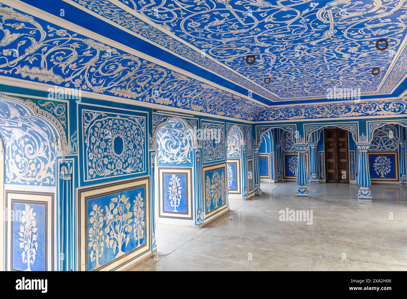 Chhavi Niwas, The Blue Room at The City Palace, City Palace, Jaipur ...