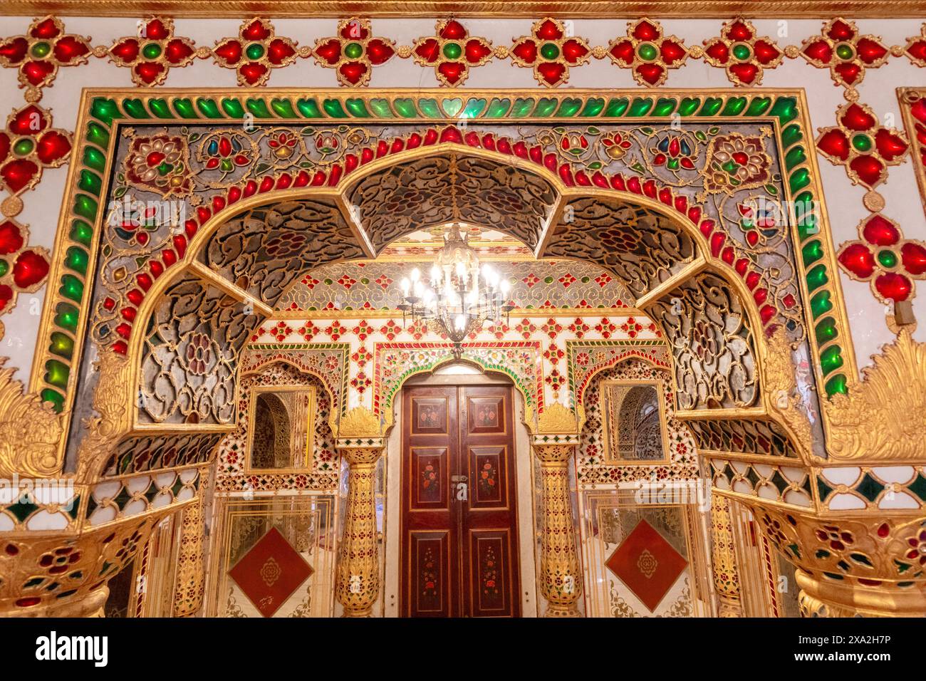 Shoba Niwas, City Palace, Jaipur, Rajasthan, India, South Asia Stock ...