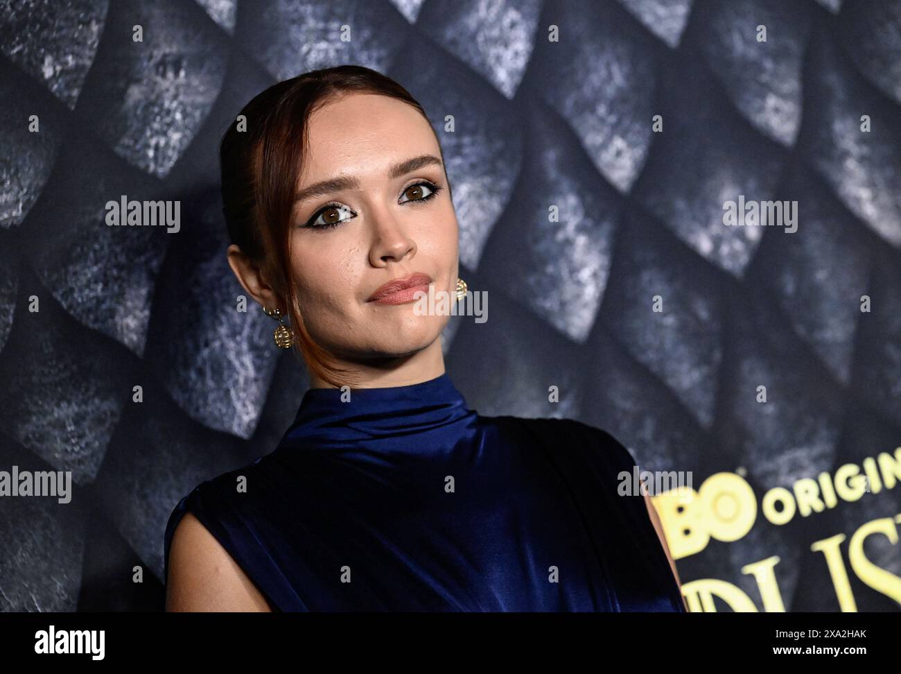 Olivia Cooke attends the premiere of HBO's "House of the Dragon" Season ...