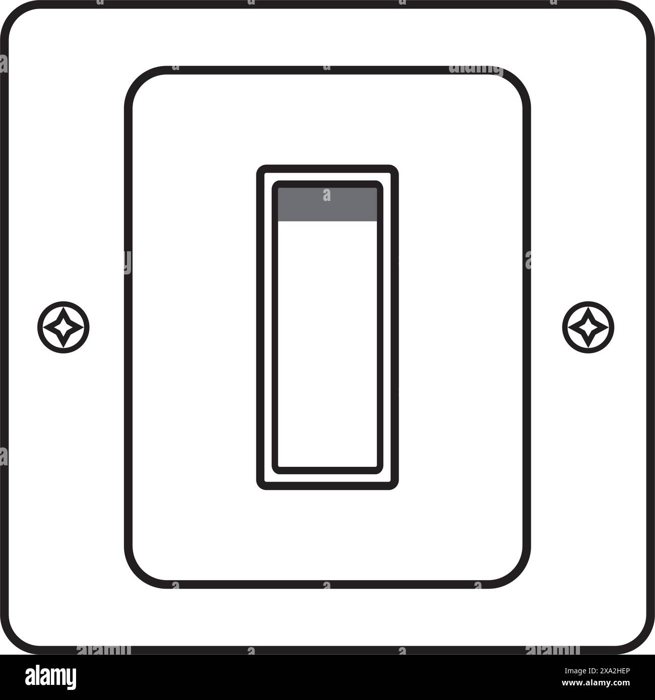 Electric switch icon vector logo design Stock Vector Image & Art - Alamy