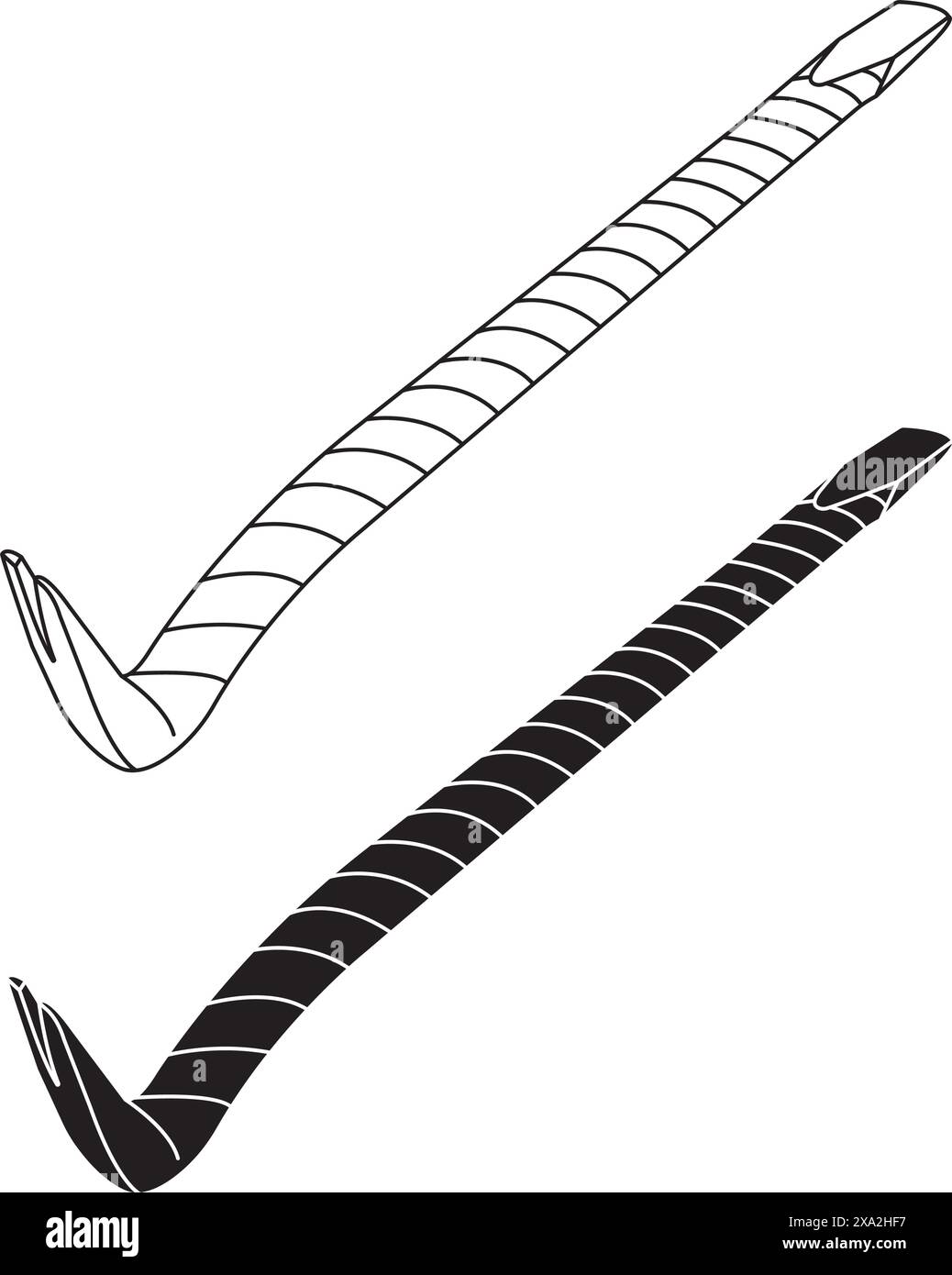 crowbar image design vector illustration Stock Vector Image & Art - Alamy