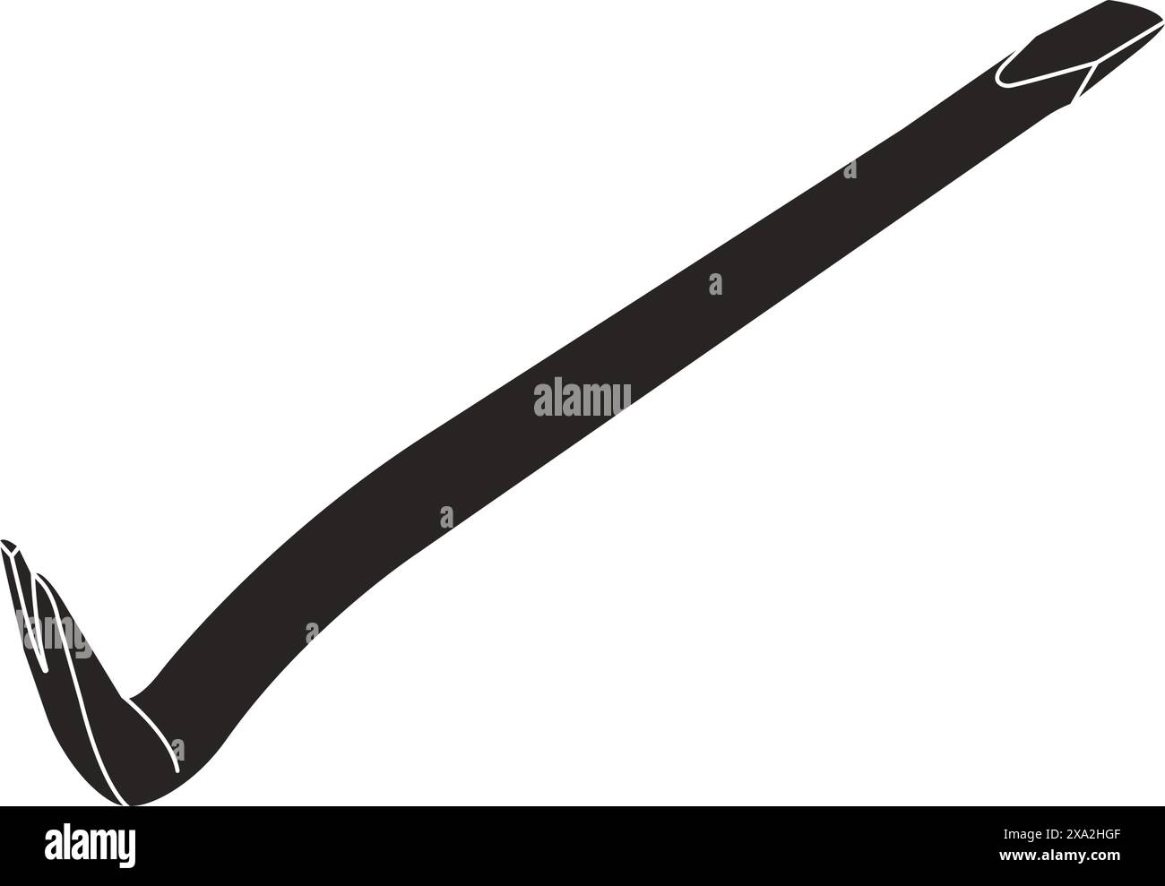 crowbar image design vector illustration Stock Vector Image & Art - Alamy