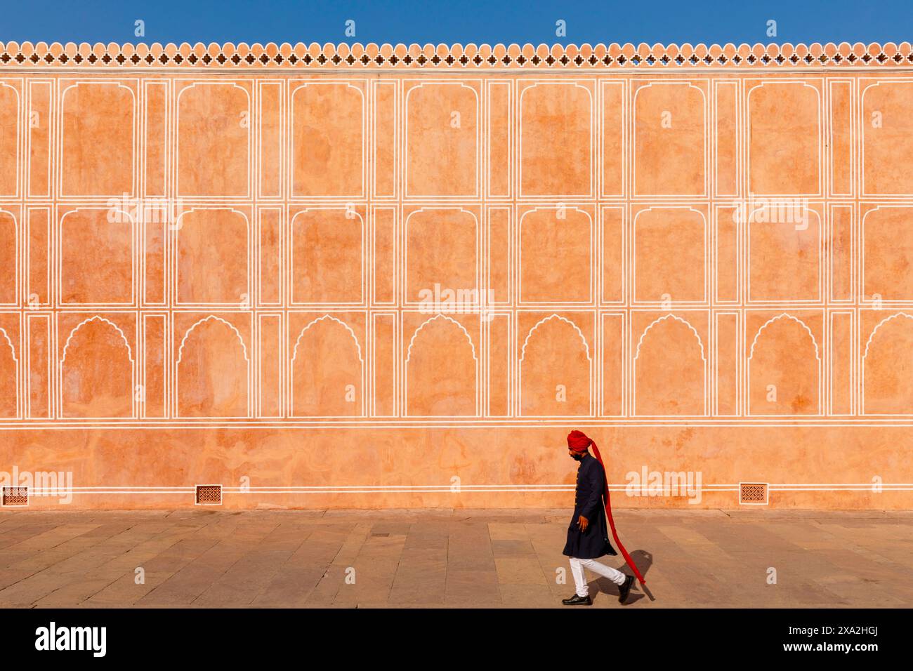 Front Elevation of City Palace, Jaipur, Rajasthan, India, South Asia ...