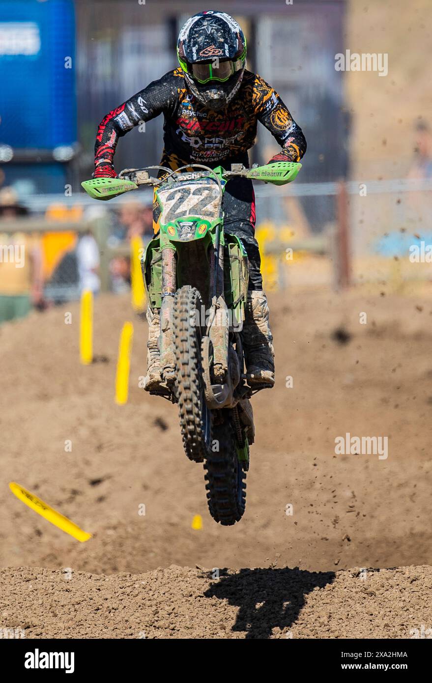 June 01 2024 Sacramento, CA USA Fredrik Noren(22)gets air in section 27 ...