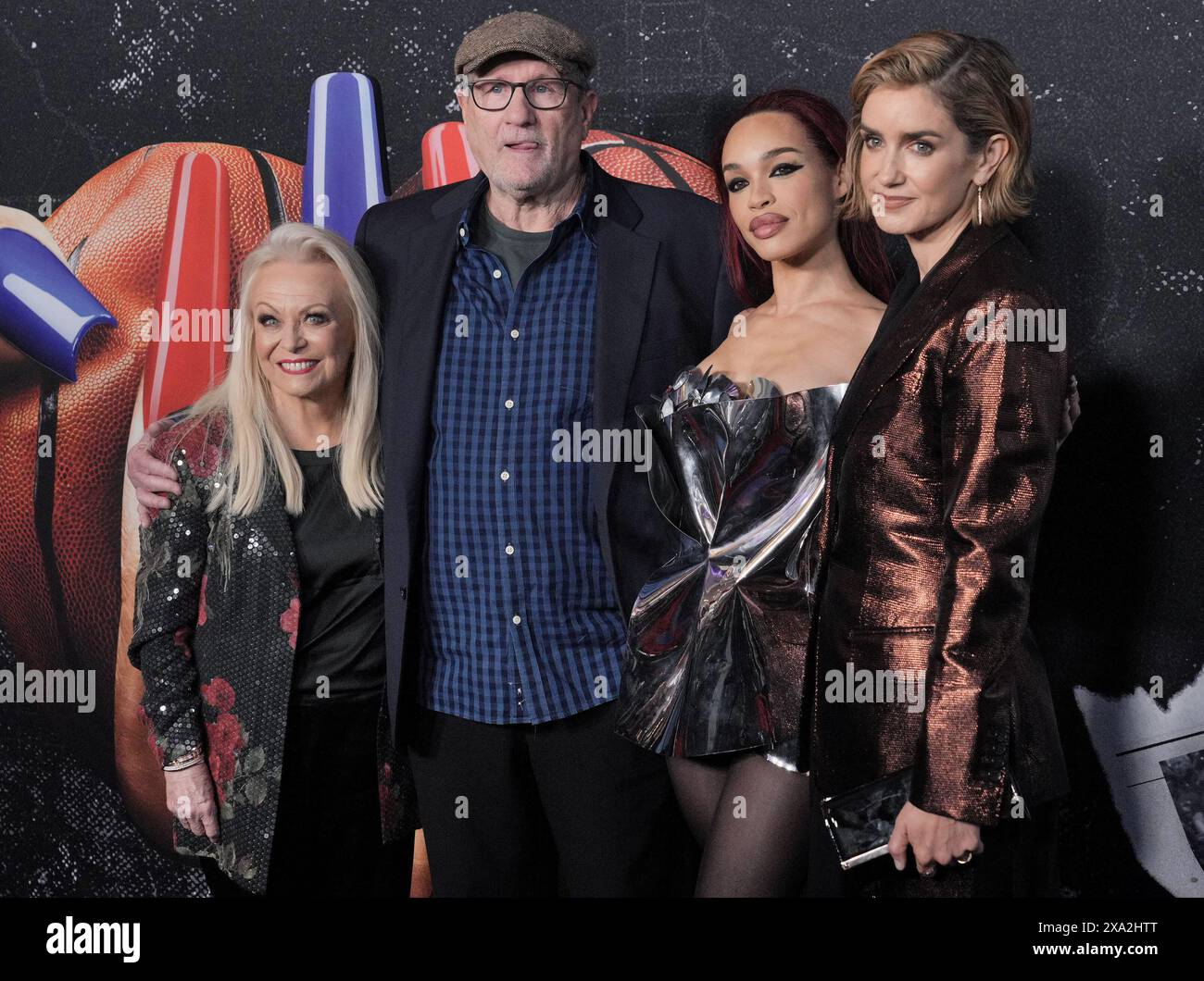 Los Angeles, USA. 03rd June, 2024. (L-R) CLIPPED Cast & Crew - Jacki ...