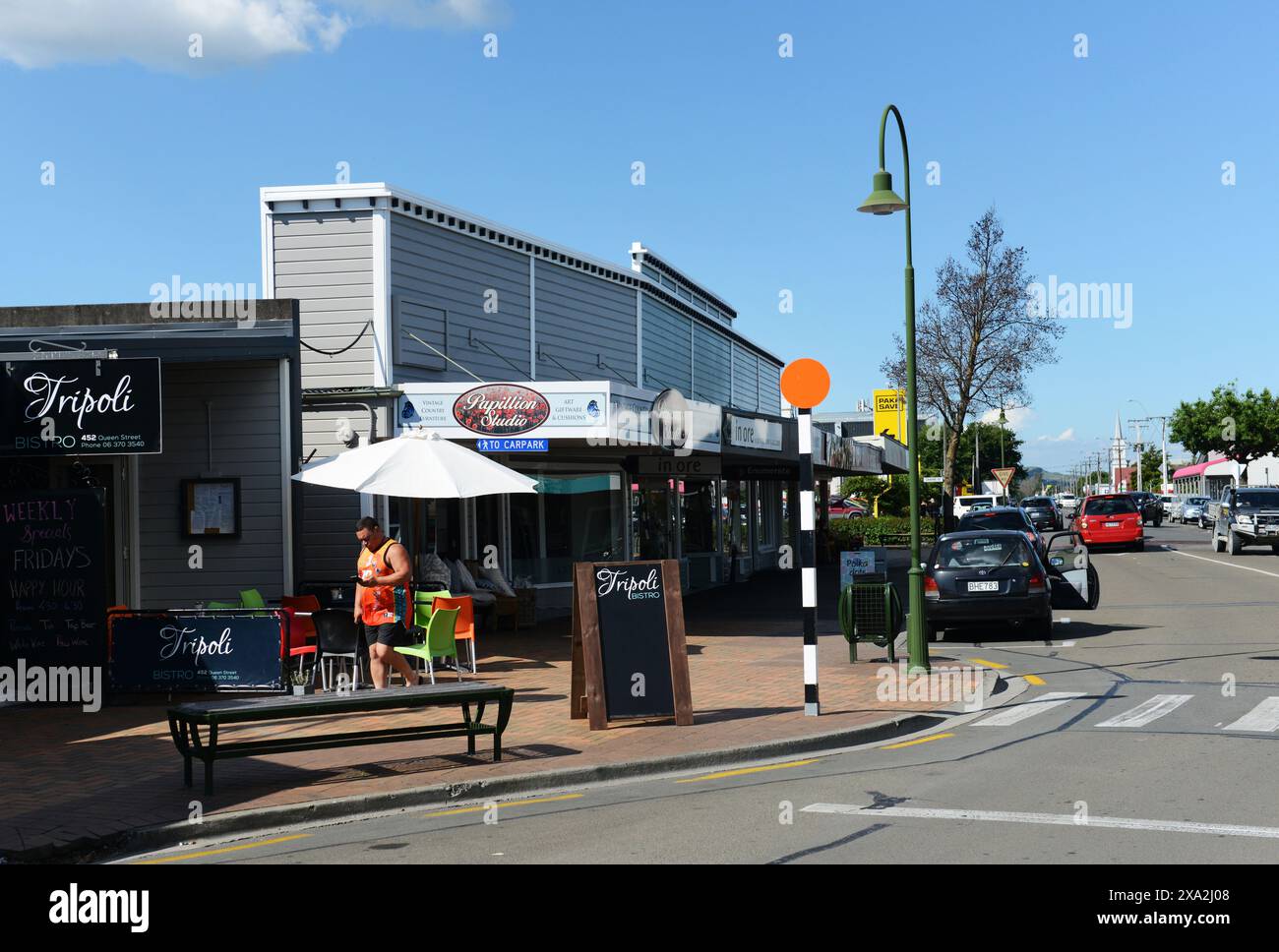 Masterton queen street hi-res stock photography and images - Alamy