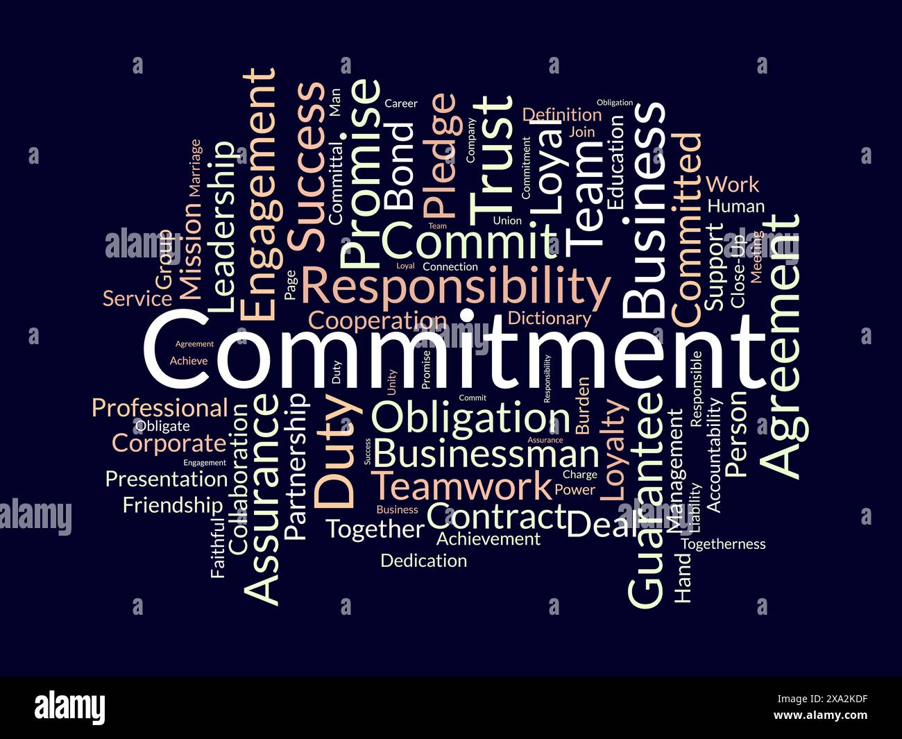 Credibility word cloud template. Business concept vector tagcloud ...