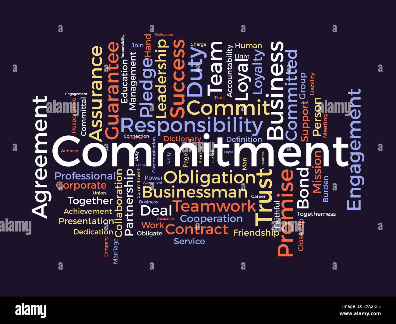 Credibility word cloud template. Business concept vector tagcloud ...