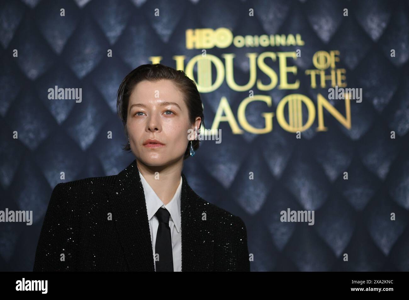 New York, USA. 03rd June, 2024. Emma D'Arcy attends HBO's 'House Of The ...