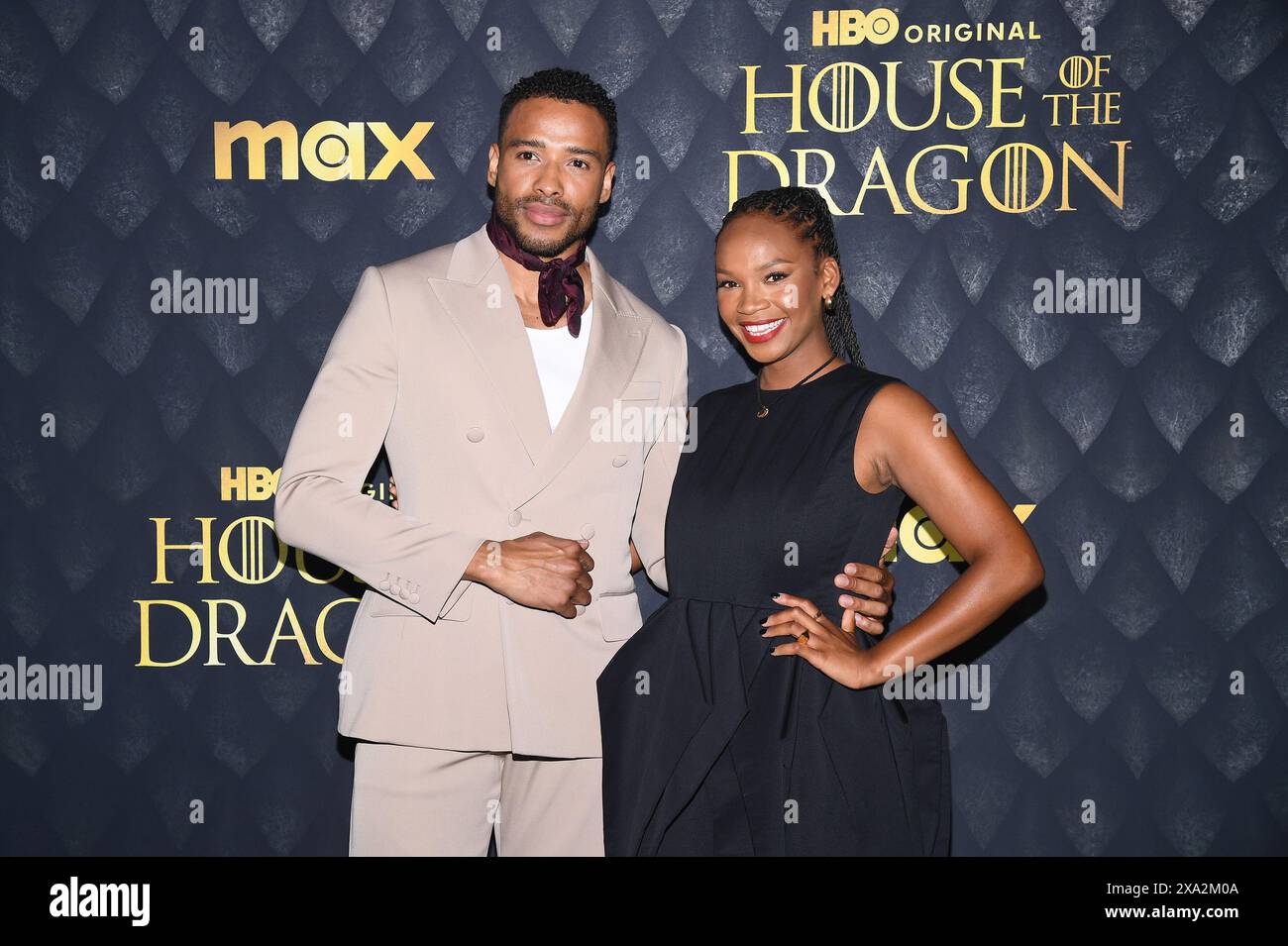 New York, USA. 03rd June, 2024. (L-R) Victor Hugo and Bethany Antonia ...