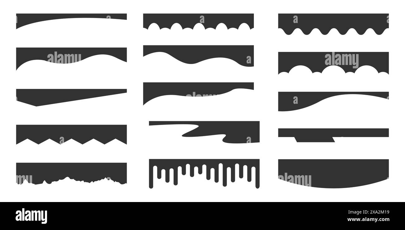 Header web separator divider higlight cover silhouette template curve ...