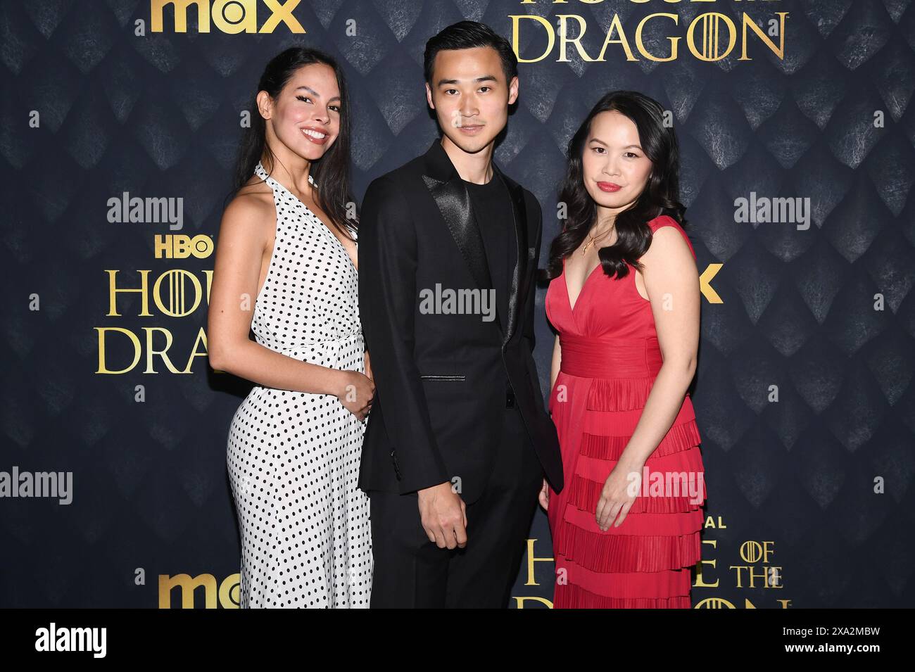 New York, USA. 03rd June, 2024. (L-R) Maria Osorio, Duy Nguyen, and ...