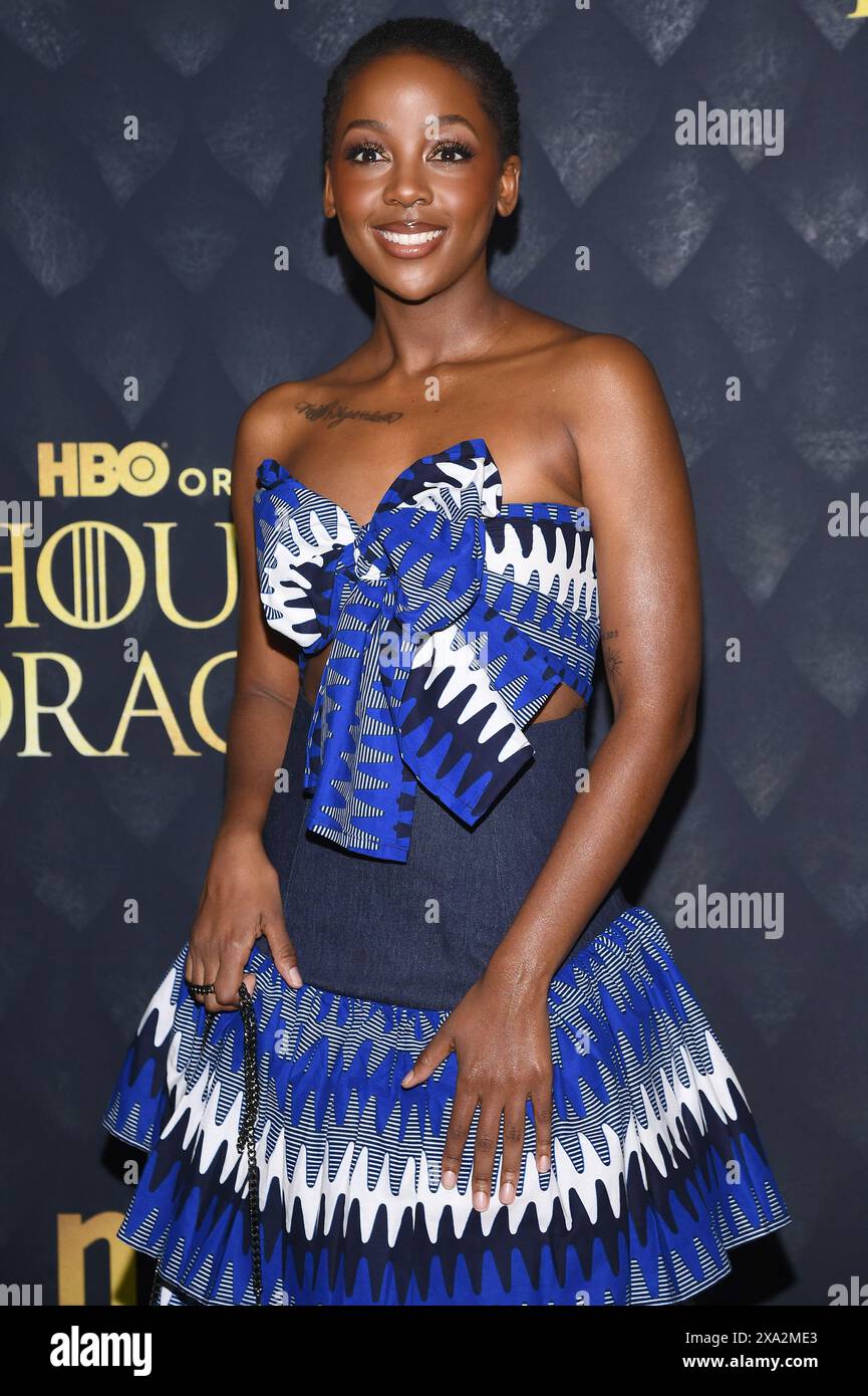 New York, USA. 03rd June, 2024. Thuso Mbedu attends HBO's 'House Of The ...