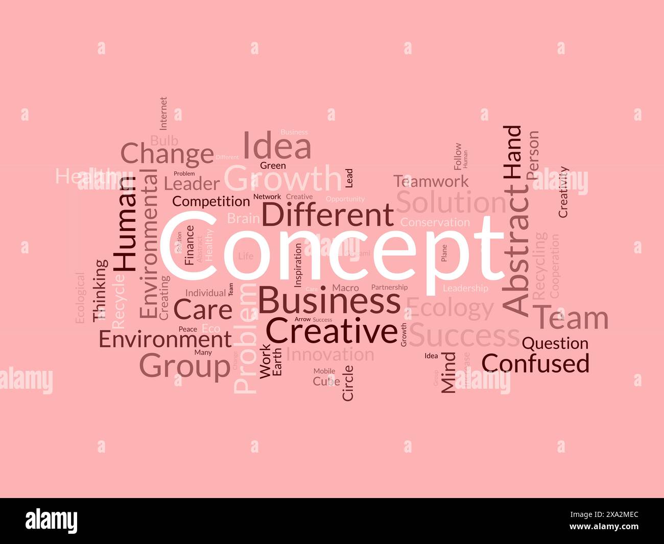 Concept word cloud template. Business concept vector tagcloud ...