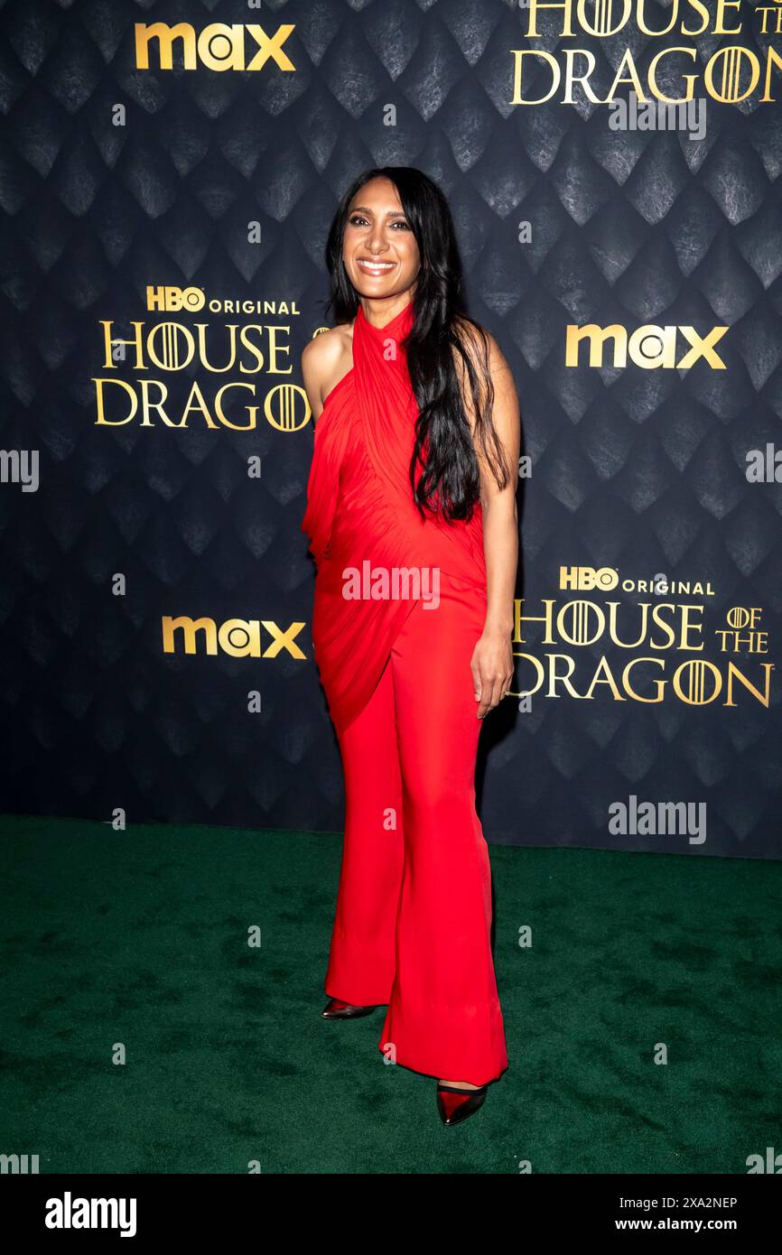 NEW YORK, NEW YORK - JUNE 03: Geeta Vasant Patel attends HBO's "House ...