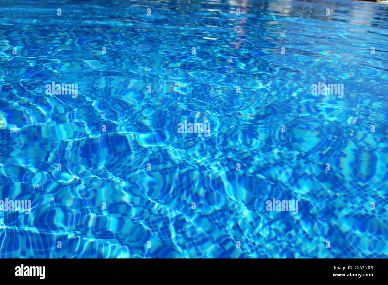 blue pool water texture as nice background Stock Photo - Alamy