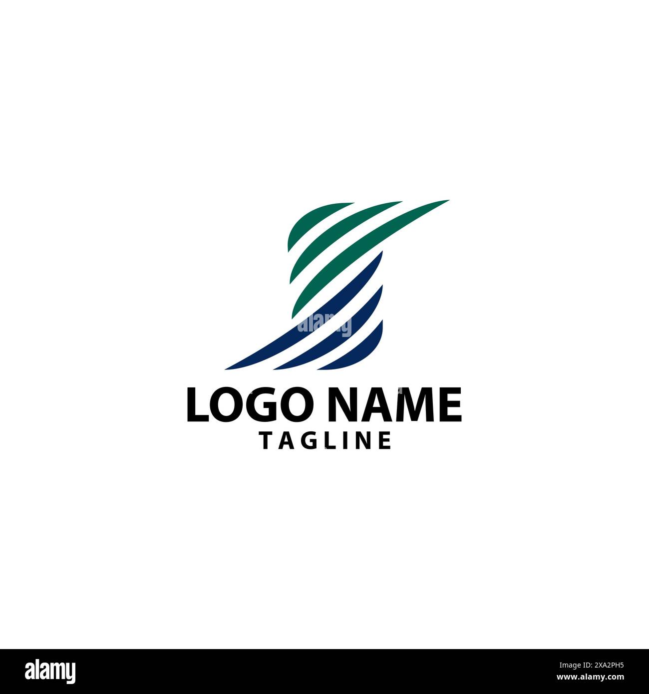 abstract spiral letter S vector logo design Stock Vector Image & Art ...