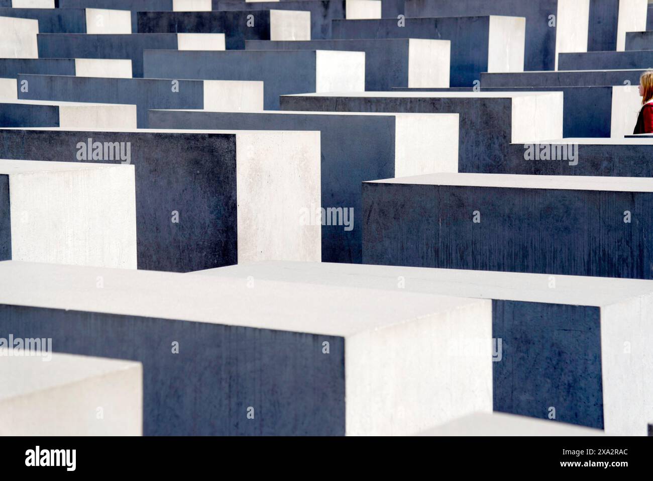 Holocaust memorial concrete block hi-res stock photography and images ...
