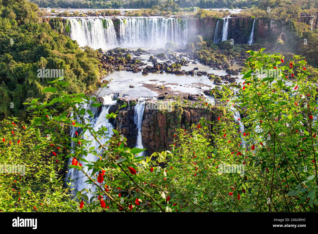 Iguazu Waterfalls Brazil Stock Photo - Alamy