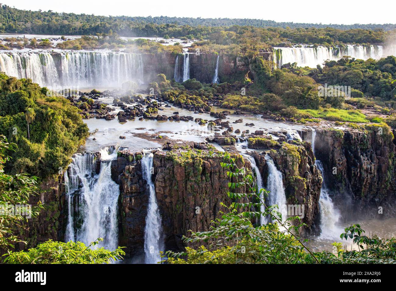Iguazu Waterfalls Brazil Stock Photo - Alamy
