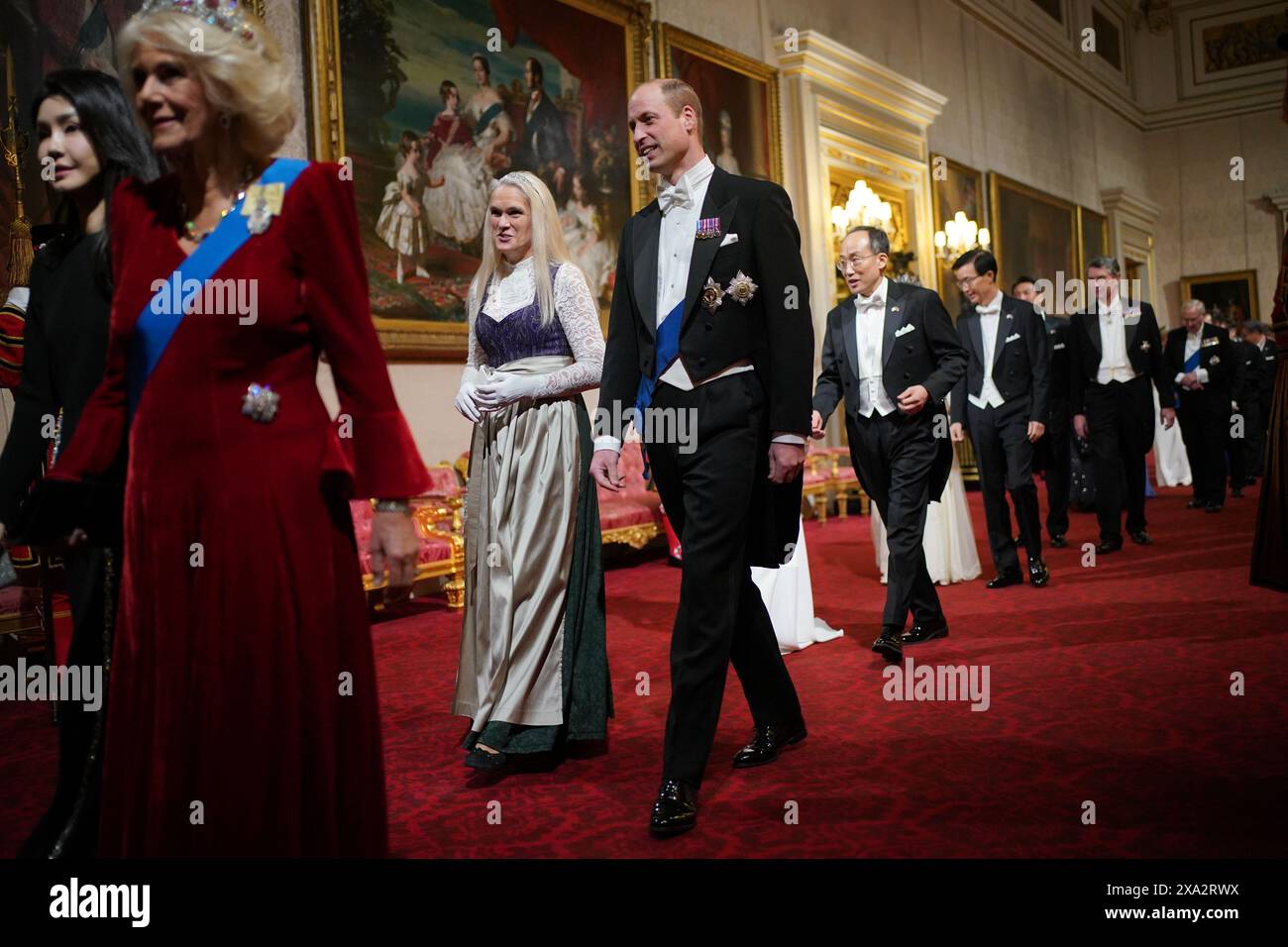 File photo dated 21/11/23 of The Prince of Wales arriving for the State ...