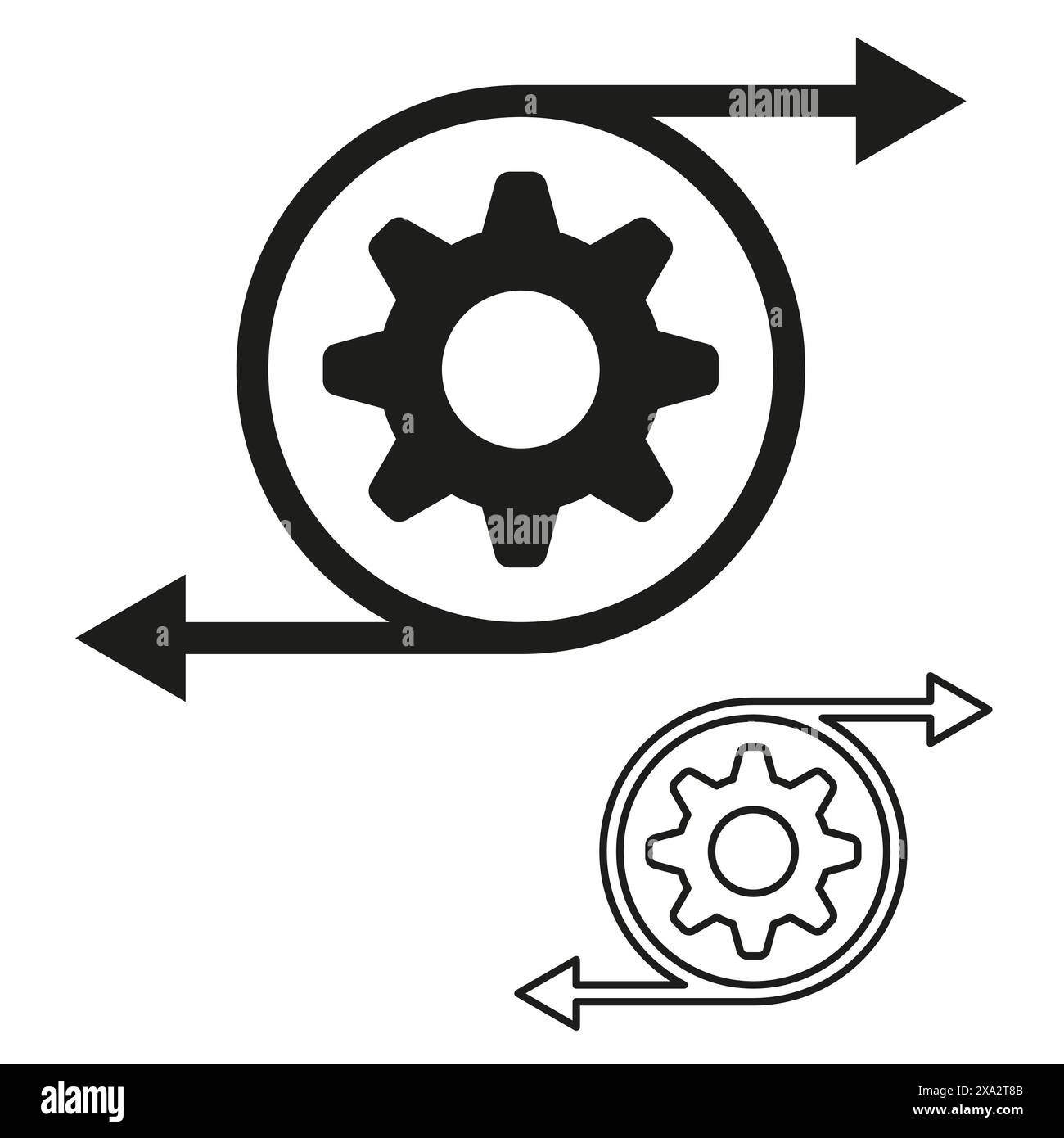 Black and white engineering Cut Out Stock Images & Pictures - Alamy